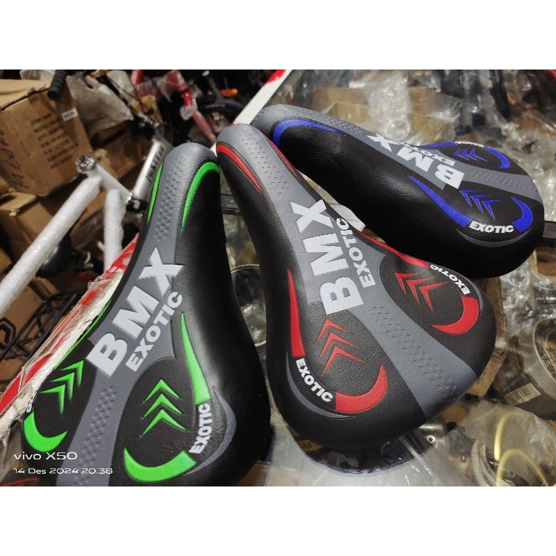 Jual SADLE ATAU JOK SEPEDA BMX ANAK UKURAN 16/12 MERK EXOTIC | Shopee ...