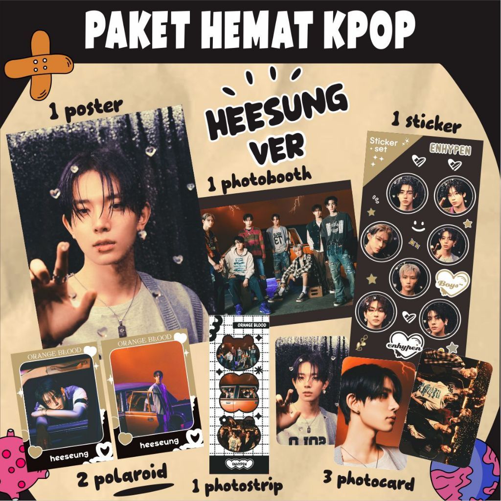 Jual (PACKING BOX) PAKET HEMAT ENHYPEN - KSANA VER II FANKIT ENHYPEN ...