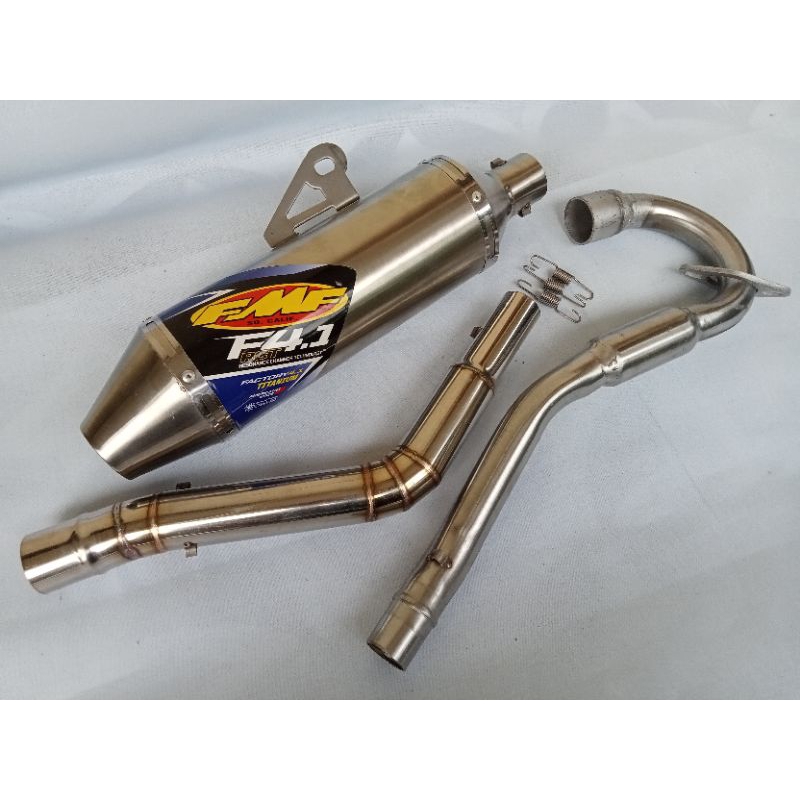 Jual FMF F4.1 Exhaust Pipe 1Set 38mm for KSR 110 KSR 110 pro MSX 125 ...