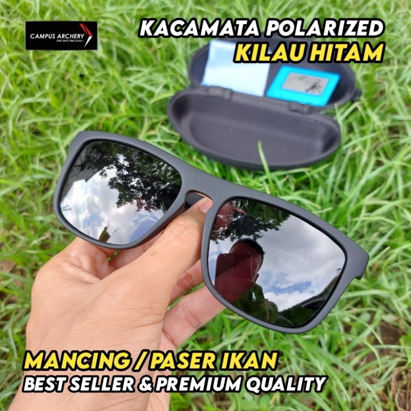 Jual Kacamata Polarized Kilau Hitam Melihat Ikan Dalam Air Kacamata Paser Ikan Best Seller ...