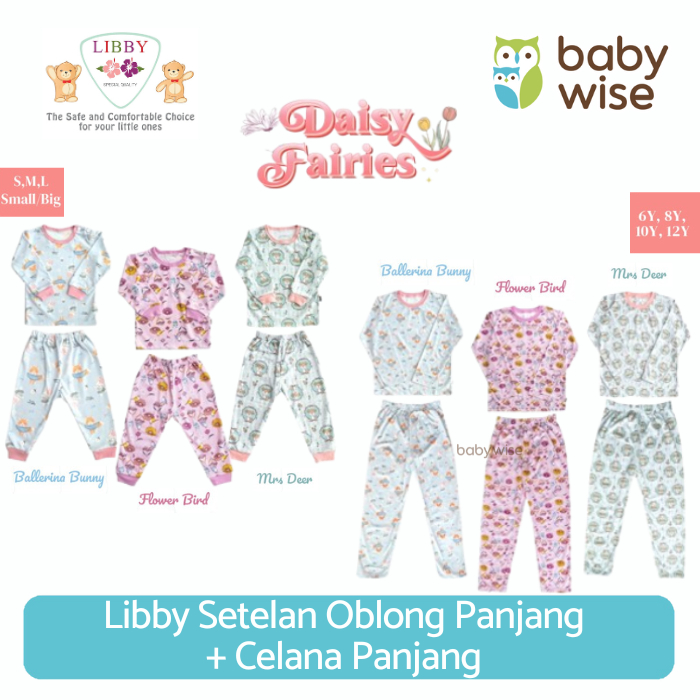 Jual Libby Setelan Oblong Panjang + Celana Panjang - Setelan Piyama Anak | Shopee Indonesia