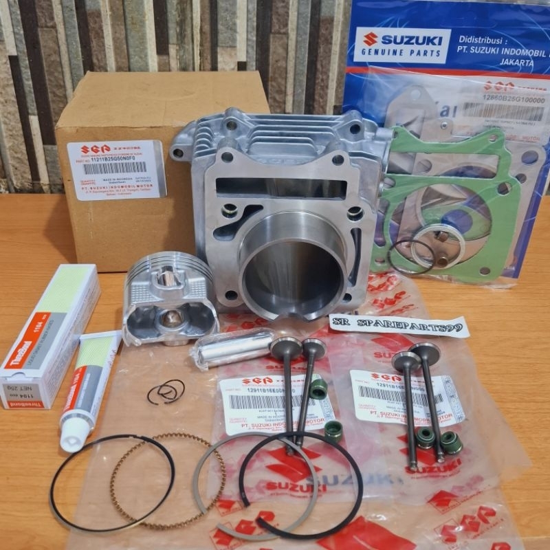 Jual Paket komplit Blok seher Suzuki Satria Fu 150 karbu | Shopee Indonesia