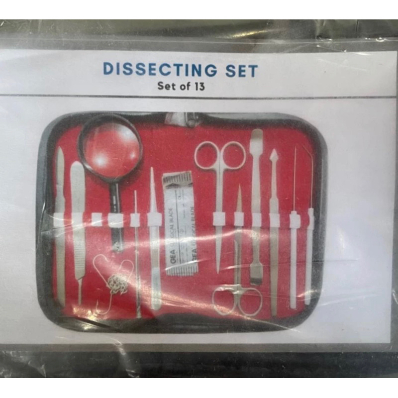 Jual Dissecting set Alat bedah hewan/set dissecting kit | Shopee Indonesia