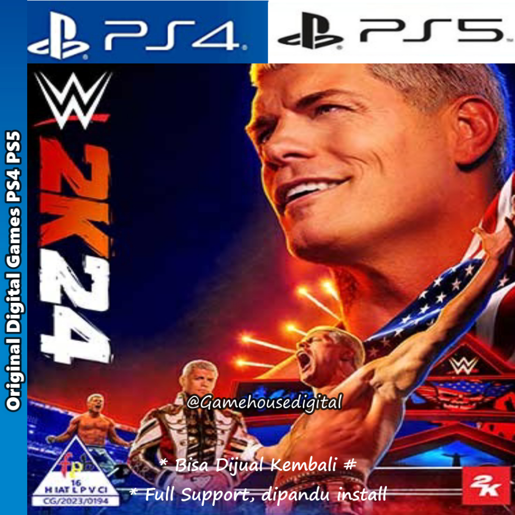 Jual WWE 2K24 PS4 PS5 | Shopee Indonesia