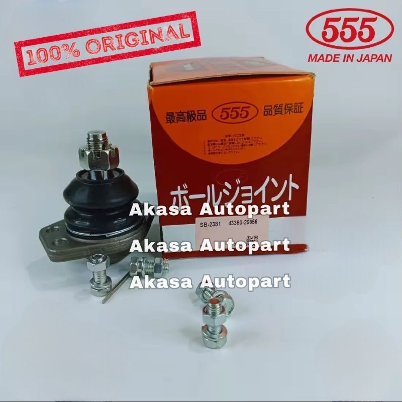 Jual Ball Joint Atas Kijang Super 5K Kijang Grand Kapsul 7K 555 Original Japan | Shopee Indonesia
