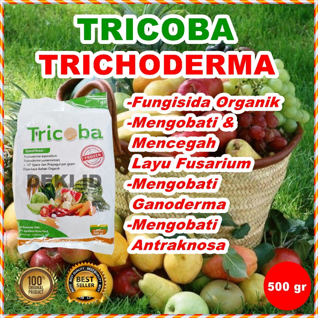 Jual Tricoba 500 gr Tricoderma Fungisida Hayati Pupuk Organik ...