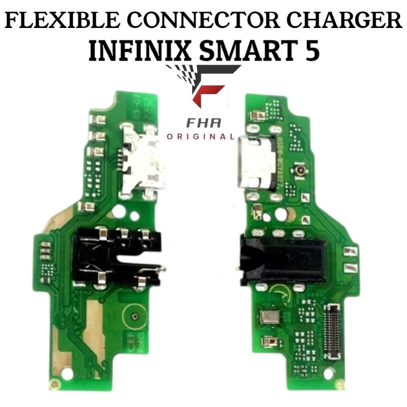 Jual FLEKSIBEL CONNECTOR CHARGER INFINIX SMART 5 X657/X657C/X657B FLEKSIBEL CHARGER HF MIC IC ...