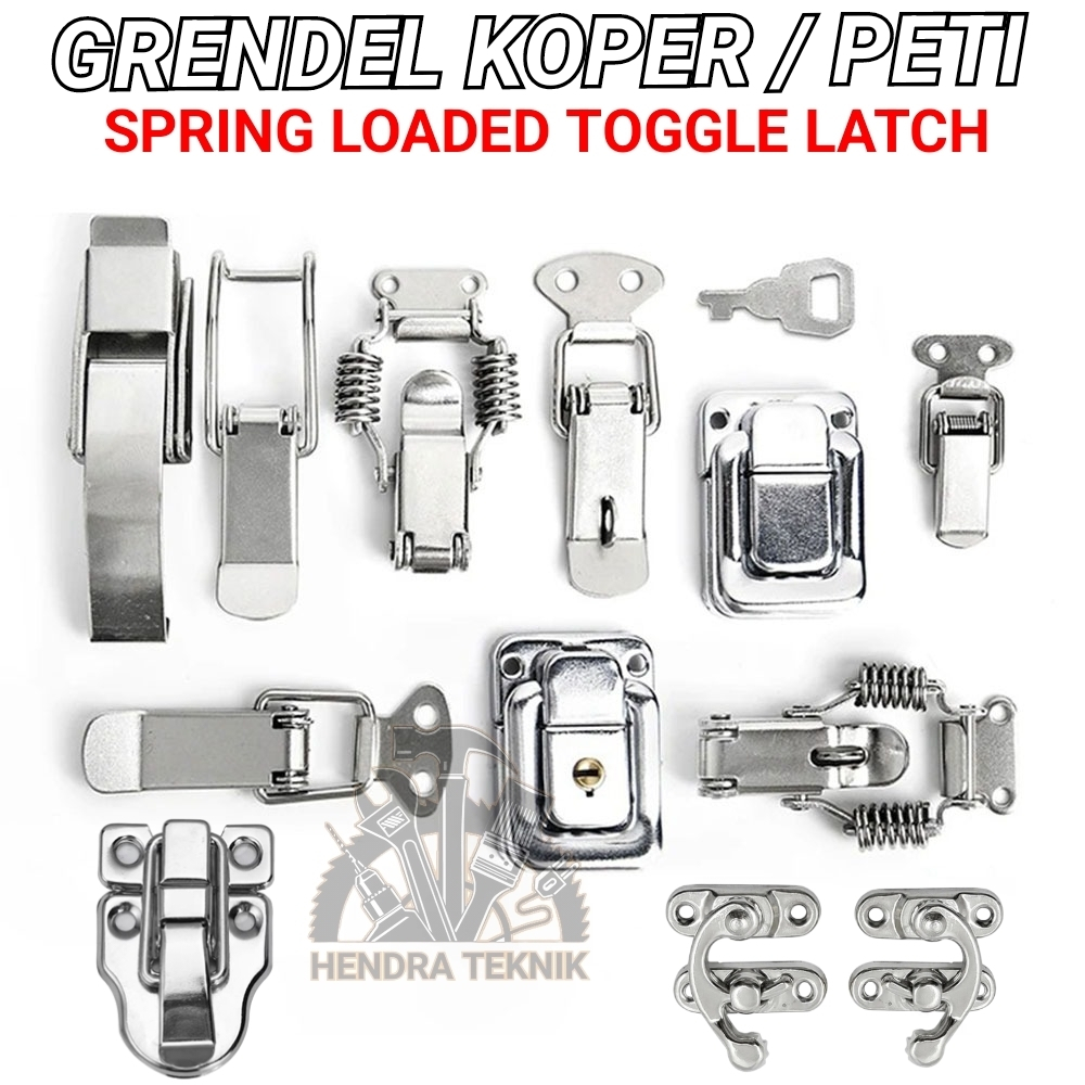 Jual SPRING LOADED TOGGLE LATCH CLAMP GRENDEL KAIT PETI KOPER STAINLESS ...