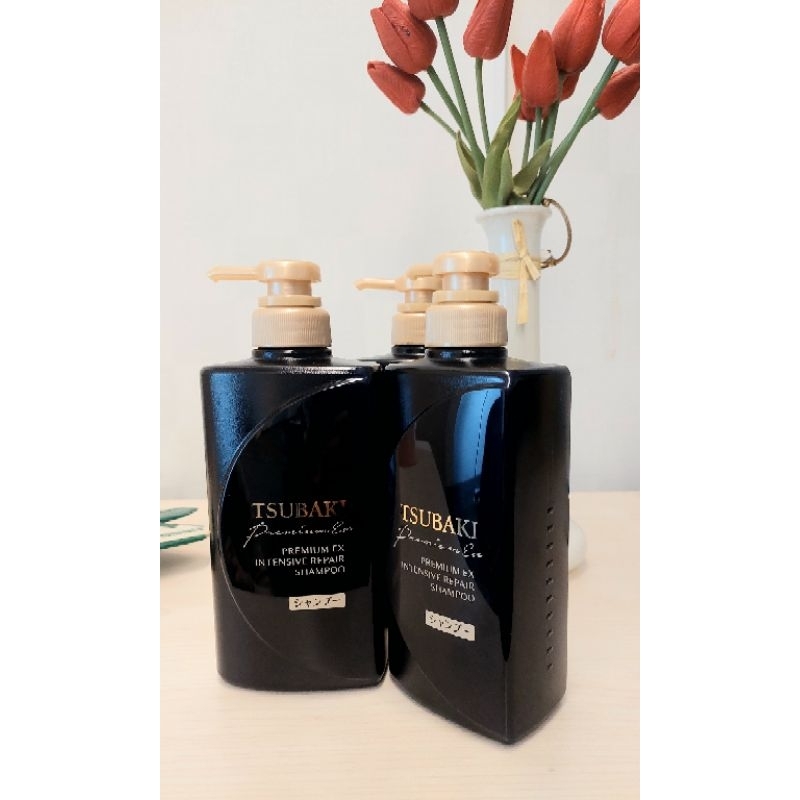 Jual Tsubaki Premium Ex Intensive Repair Shampoo 490Ml | Shopee Indonesia