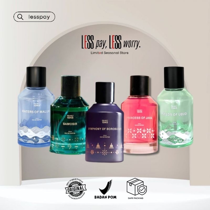 Jual Parfum Project 1945 Princess of Java Samosir Waters of Maluku ...