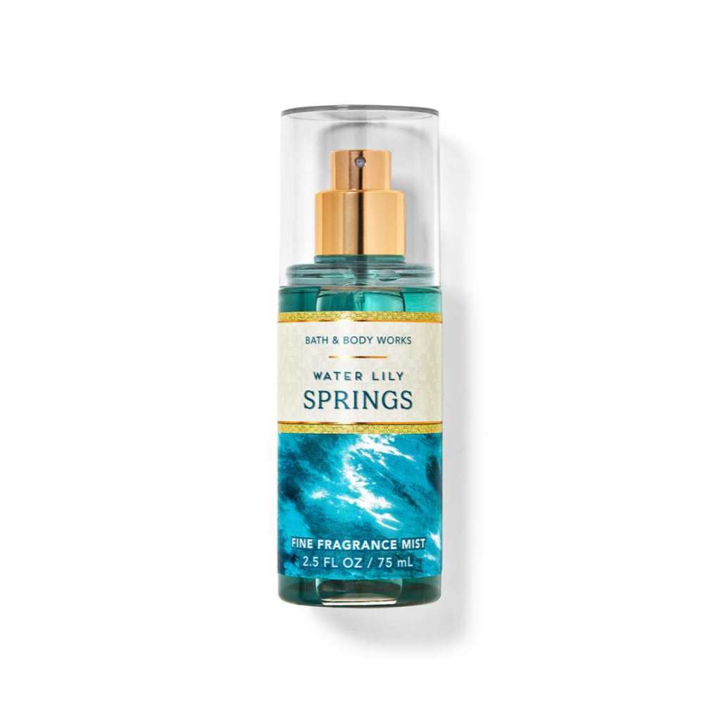 Jual Bath and Body Works Travel Size Fragrance Mist : Water Lily Springs | Shopee Indonesia