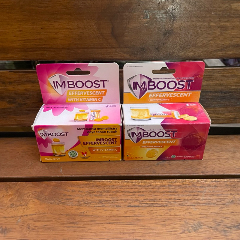 Jual Imboost Effervescent With Vitamin C Rasa Jeruk Suplemen Kesehatan ...