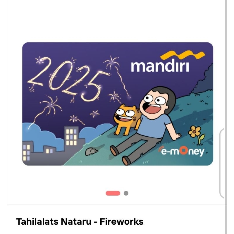 Jual Emoney card mandiri original special tahun baru 2025 | Shopee ...