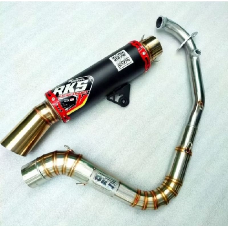 Jual knalpot samlong cobra original RKS untuk motor BEAT MIO SCOOPY ...