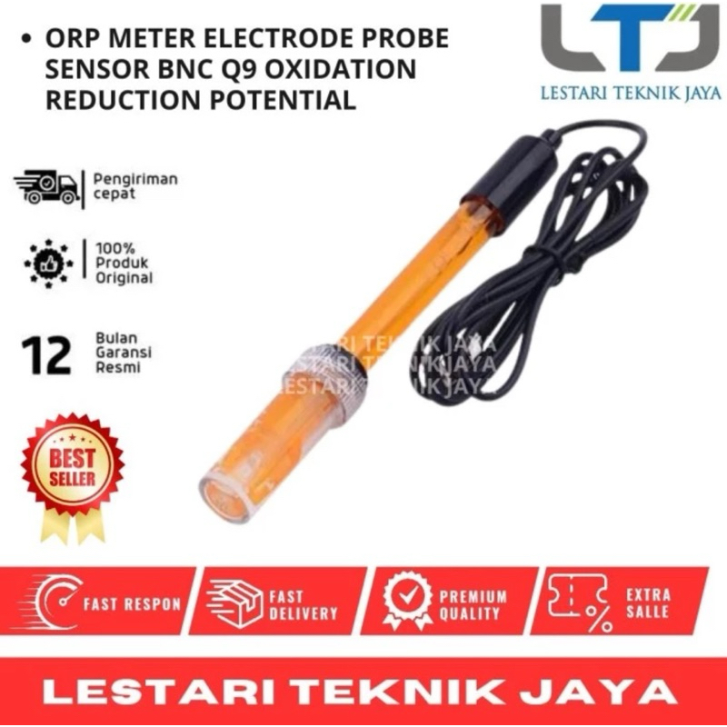 Jual ORP Meter Electrode Probe Sensor BNC Q9 Oxidation Reduction ...
