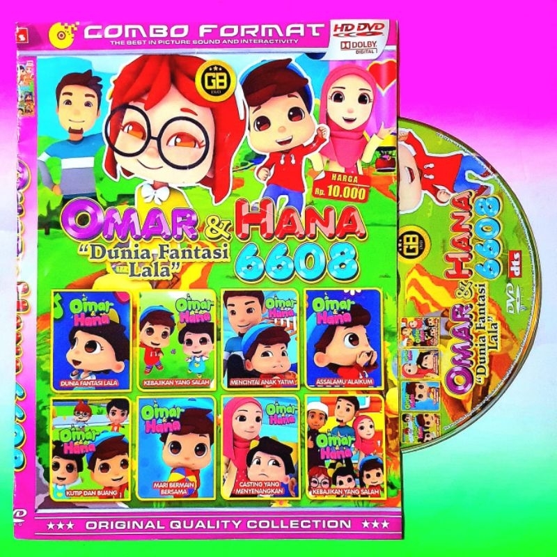 Jual KASET DVD ANAK ANAK CARTON OMAR HANA-KASET DVD PILEM OMAR & HANA ...