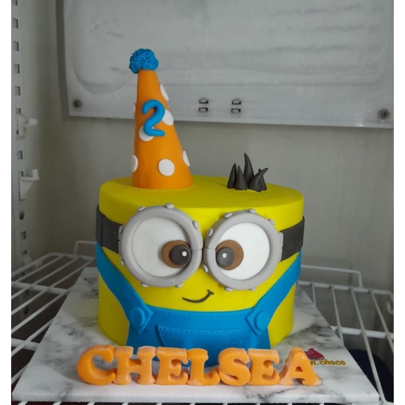 Jual kue ulang tahun minion /cake birthday minion | Shopee Indonesia