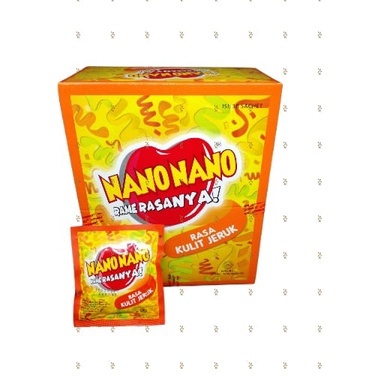 Jual PERMEN NANONANO RASA KULIT JERUK PERMEN NANO NANO | Shopee Indonesia