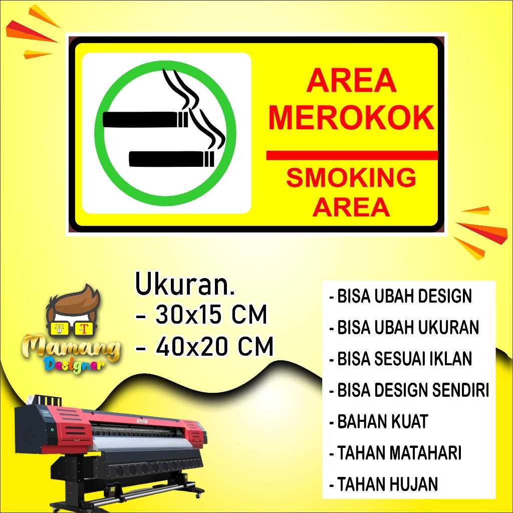 Jual Stiker Tempelan Custom Tulisan Bahan Cerah Kuning | Shopee Indonesia