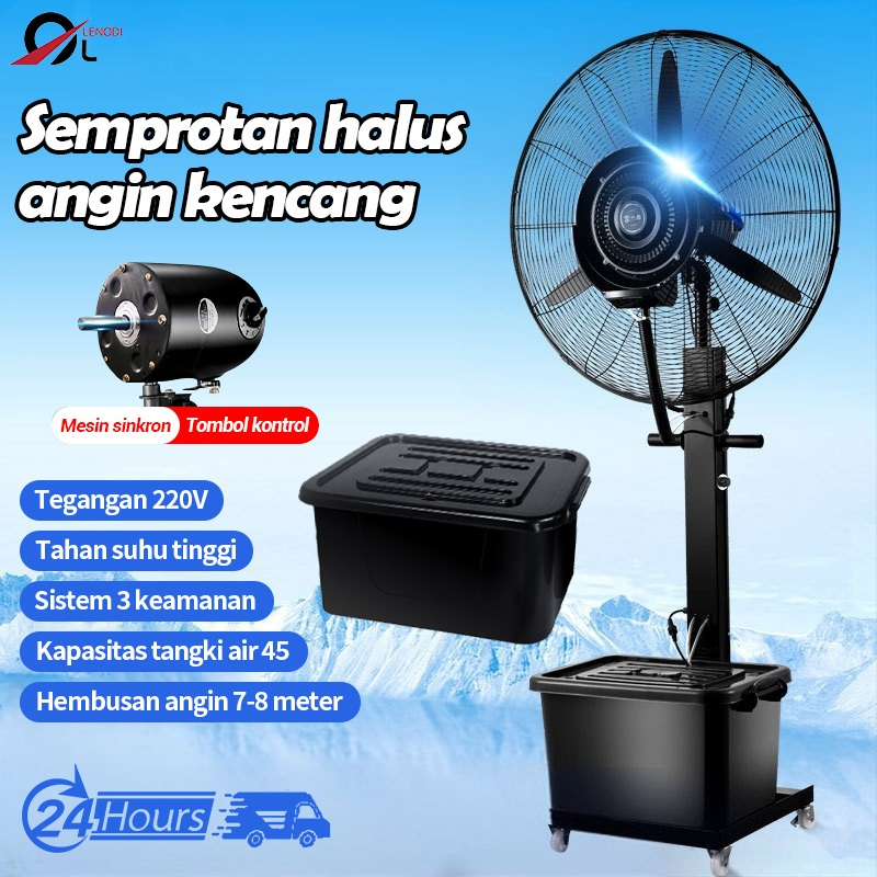Jual Kipas Angin Embun Air Kabut 30 inch / 45 Liter /Tinggi 1.80meter ...