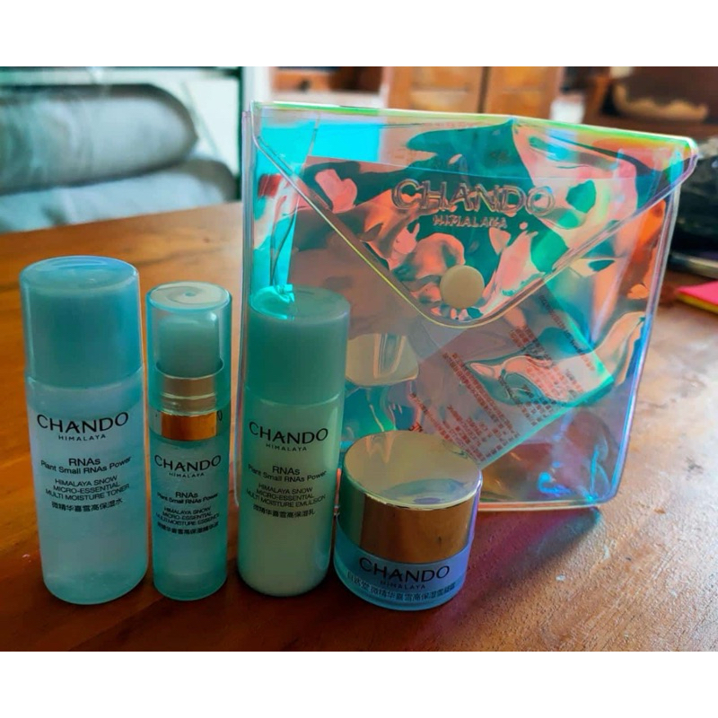 Jual Chando Skincare travelsize RNA series. for sensitive skin | Shopee ...