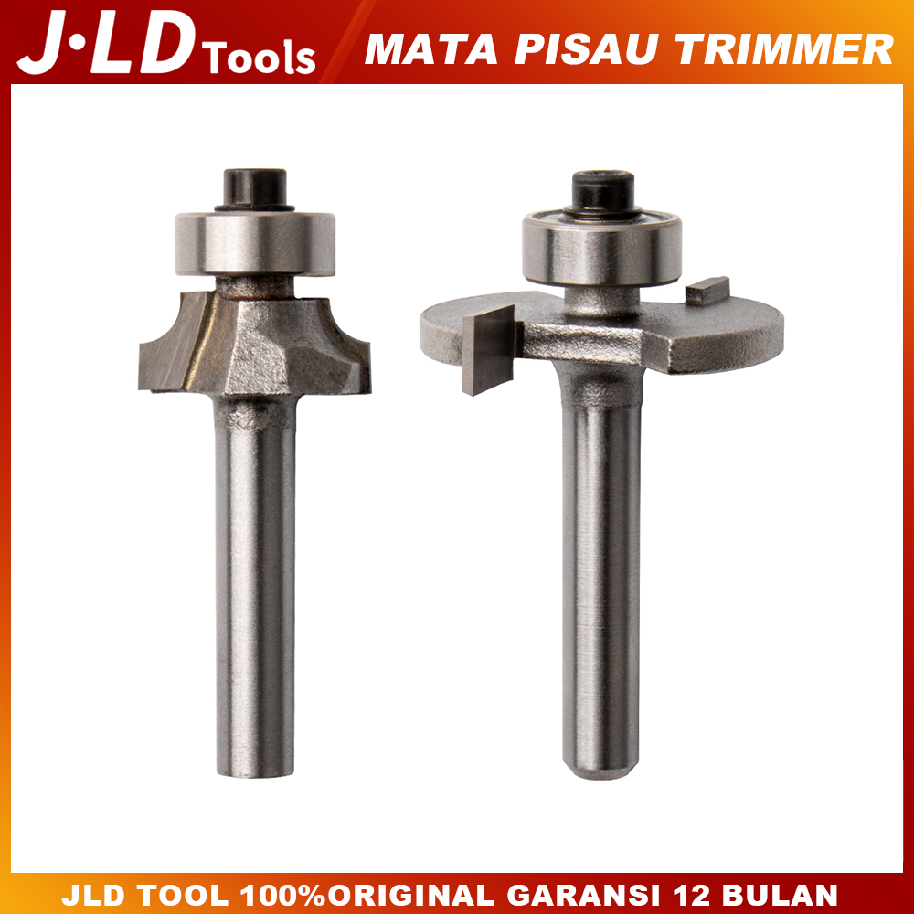 Jual JLD Router Bit Mata Mesin Profil 1/4 Mata Profil Kayu Sloting ...