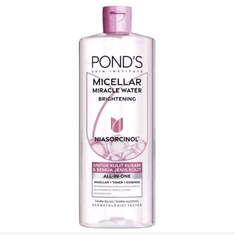Jual Ponds Micellar Miracle Water Brightening Niasorcinol 400 ml ...