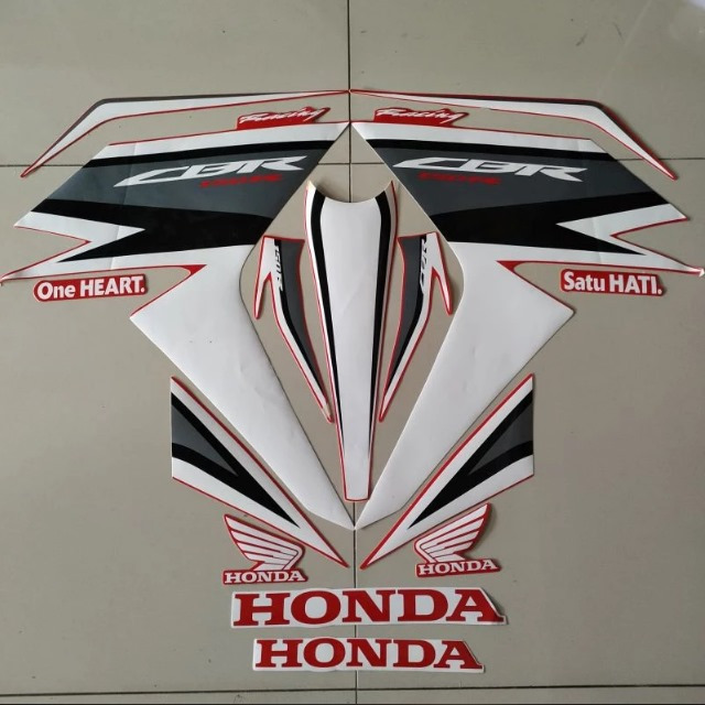 Jual STRIPING HONDA CBR 150 R 2016 2017 ABS REPLIKA PABRIK UNTUK BODY ...