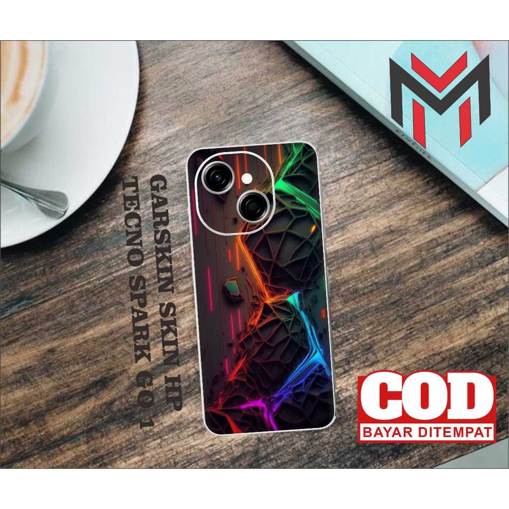 Jual COD GARSKI SKIN HP ANTI JAMUR DAN BISA CUSTOM GAMBAR TIPE HP TECNO ...