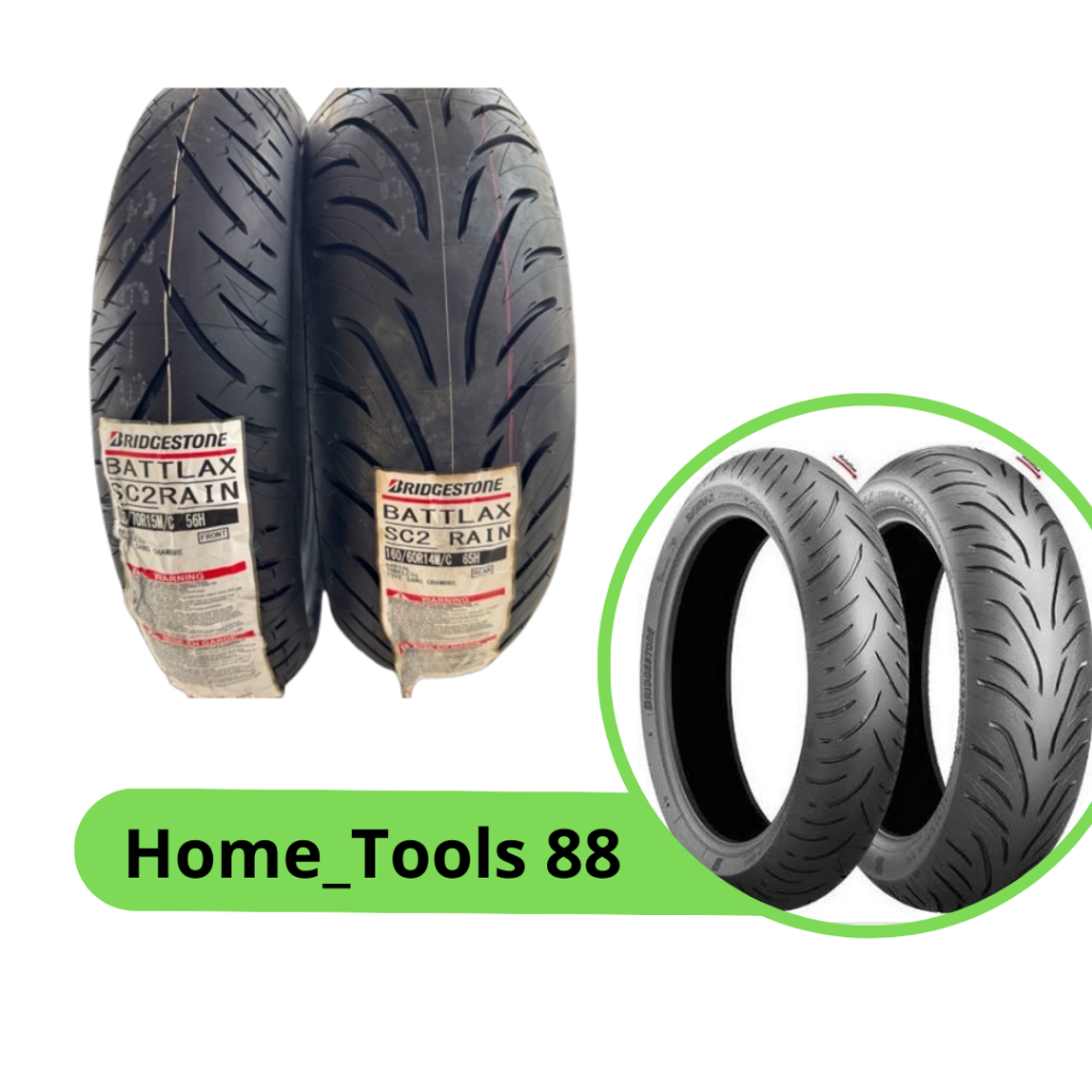 Jual Ban Battlax Bridgestone Sc2 Rain Yamaha Xmax Honda Forza SC2 Rain ...