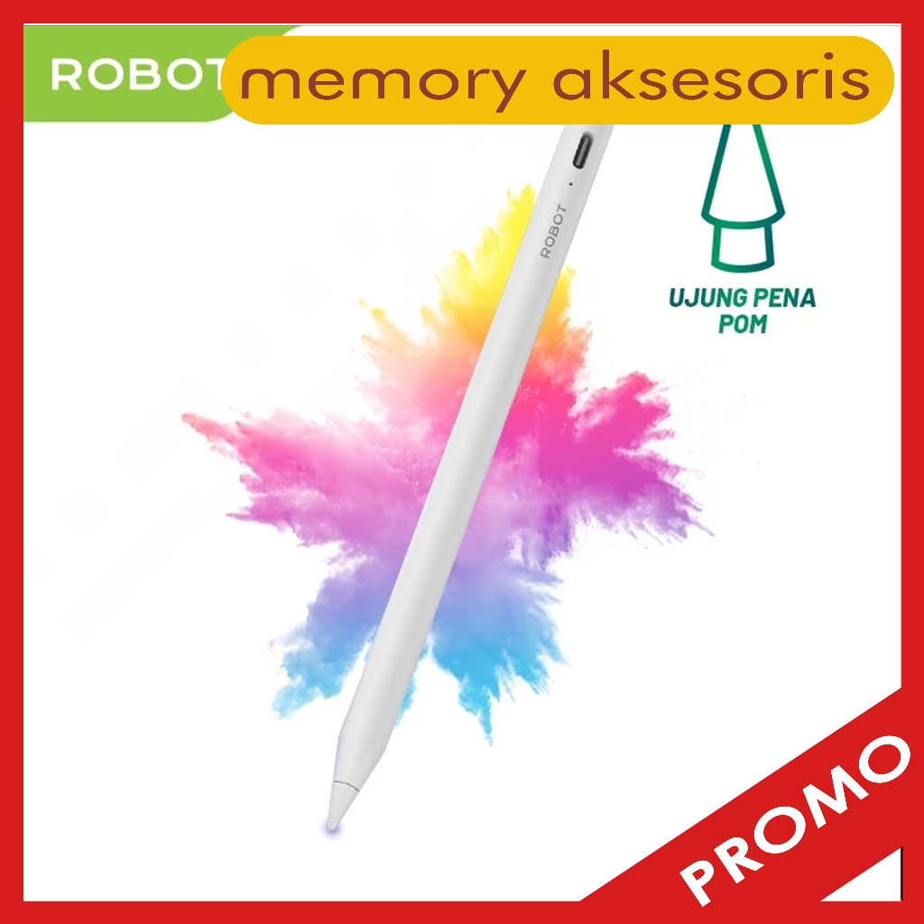Jual Robot Stylus Pen RSP10 Universal 2 in 1 Handphone dan Tablet ...
