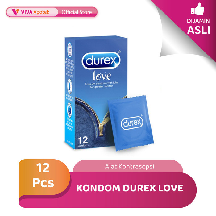 Jual Kondom Durex Love Alat Kontrasepsi (12 Pcs) | Shopee Indonesia