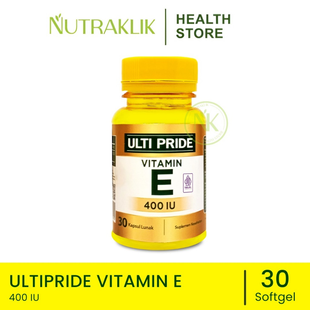 Jual ULTIPRIDE VITAMIN E 400 IU - SUPLEMEN KESEHATAN | Shopee Indonesia