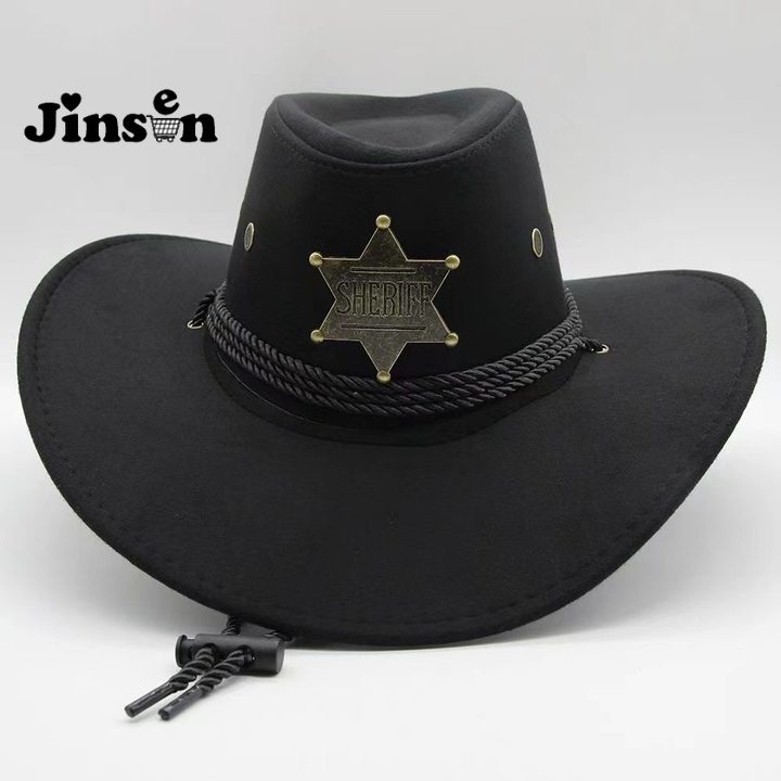 Jual [JinSen] Topi Koboi Gurun Menunggang Kuda Perjalanan Prairie Hot ...