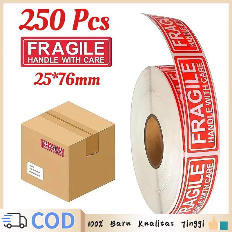 Jual Lakban Fragile Unboxing Isolasi Fragile Packaging Lakban Fragile 1 ...