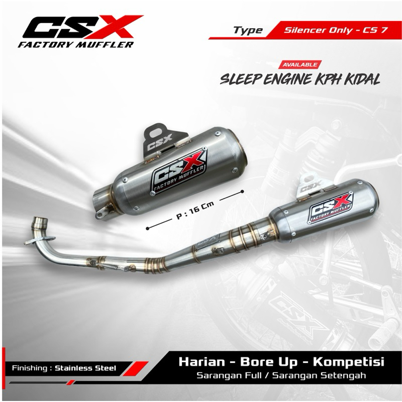 Jual Knalpot Racing KIDAL - PNP KPH Sleep Engine - type Gen 2 - by CSX ...