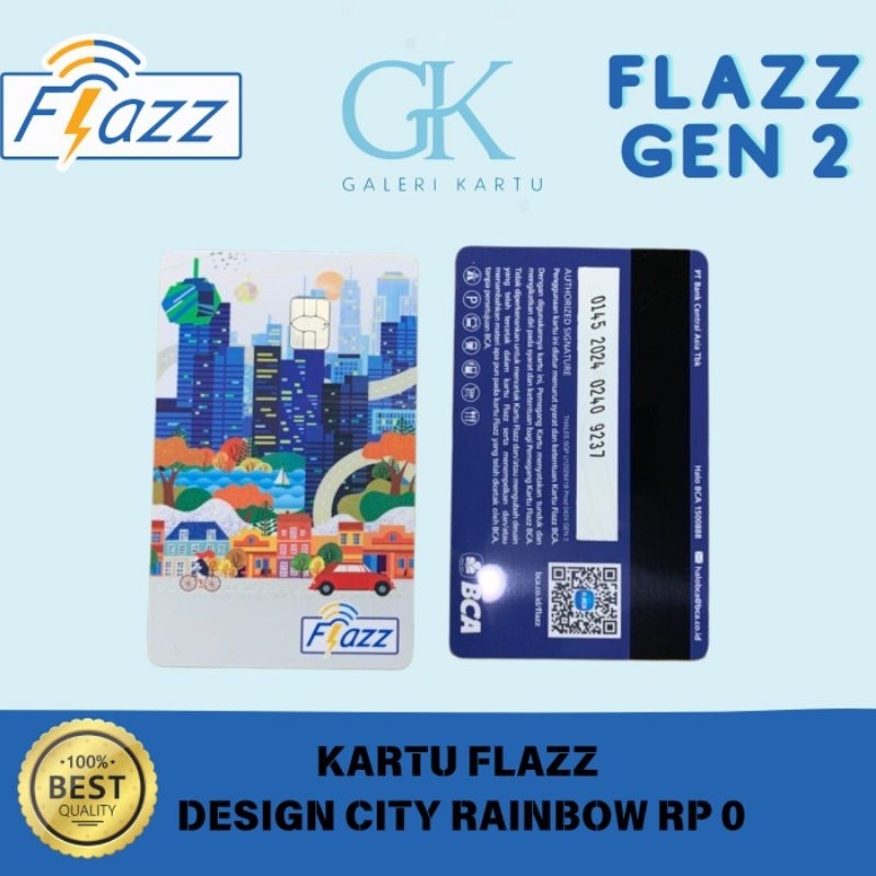 Jual Kartu Flazz GEN 2 e-toll Jaklingko KRL MRT Transjakarta,NFC ...