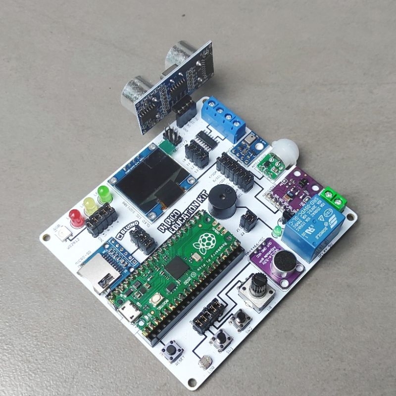 Jual Pi Pico Education - Belajar Raspberry Pi Pico Starter Circuit Python | Shopee Indonesia