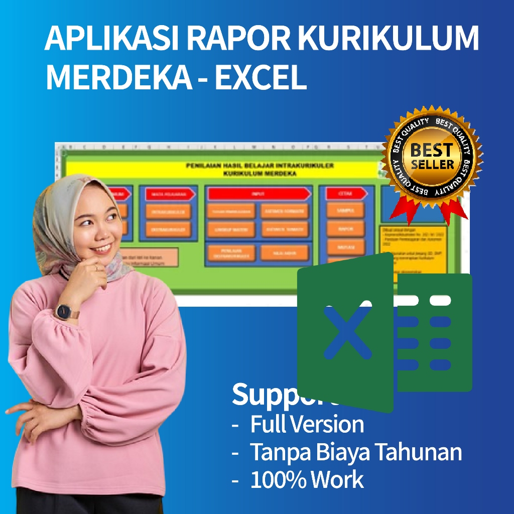 Jual Aplikasi Raport Kurikulum Merdeka Berbasis Excel | Shopee Indonesia