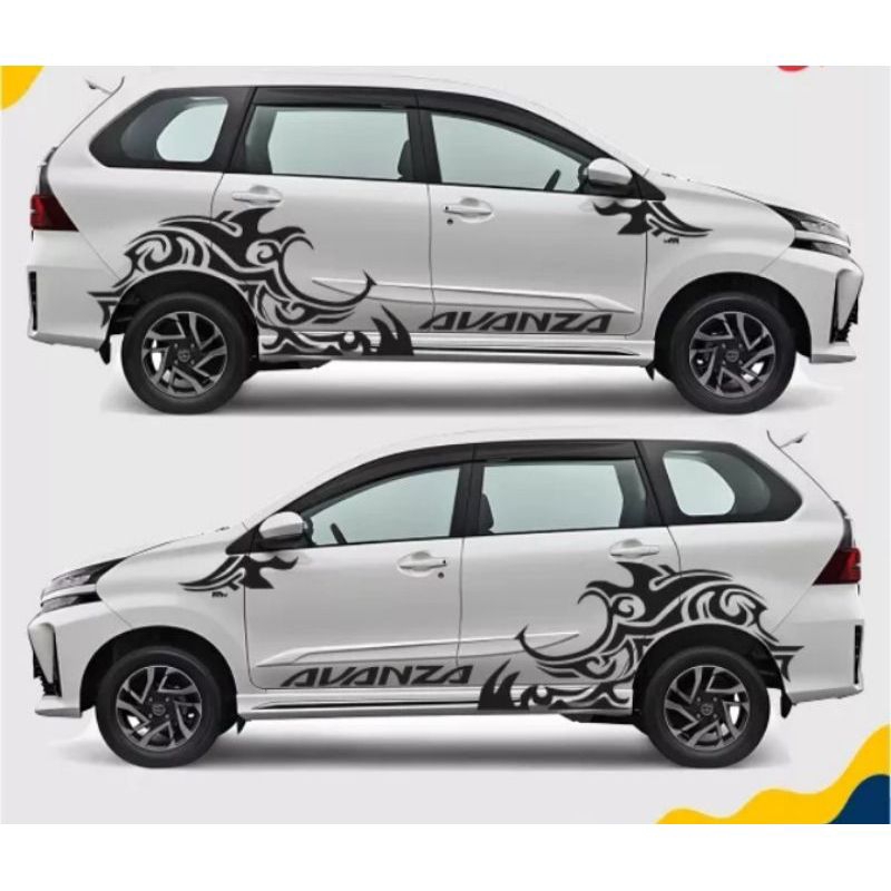 Jual Sticker terbaru list terlaris mobil avanza sticker list motif ...