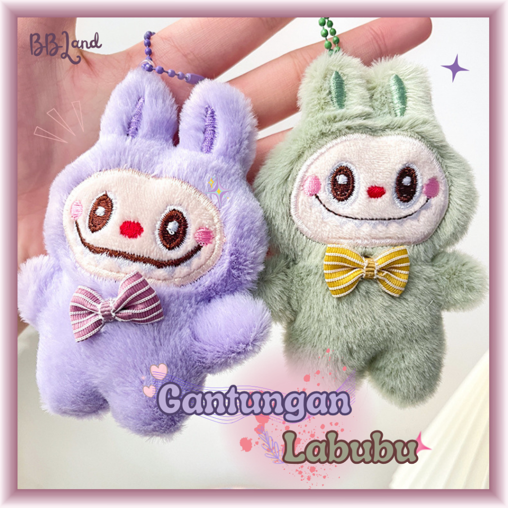Jual Gantungan Tas Boneka Karakter Labubu Keychain Viral Gantungan ...