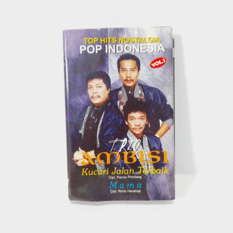 Jual Kaset Trio Ambisi - Top Hits Nostalgia Pop Indonesia | Shopee Indonesia