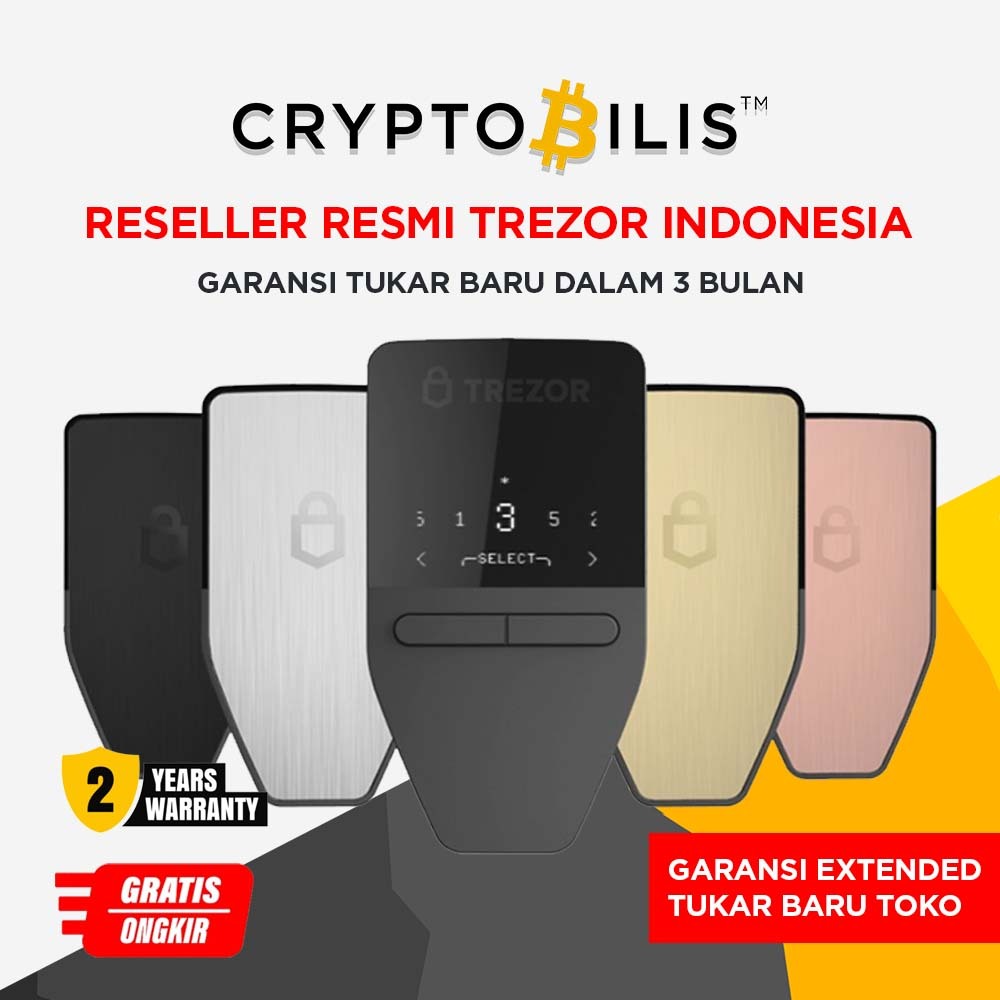Jual Trezor Safe 3 - Reseller Resmi Trezor 100% Original & Tersegel, Bitcoin, Crypto, Web3 ...