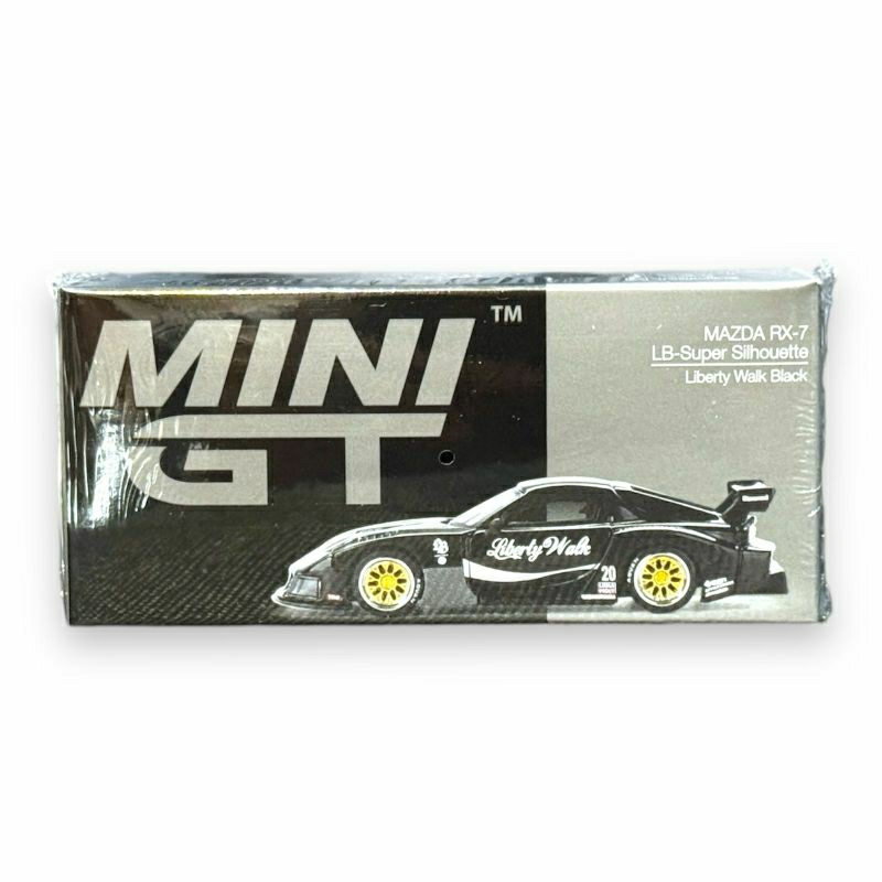 Jual MiniGT Mazda RX-7 Liberty Walk Black LBWK Box, Sealed | Shopee ...