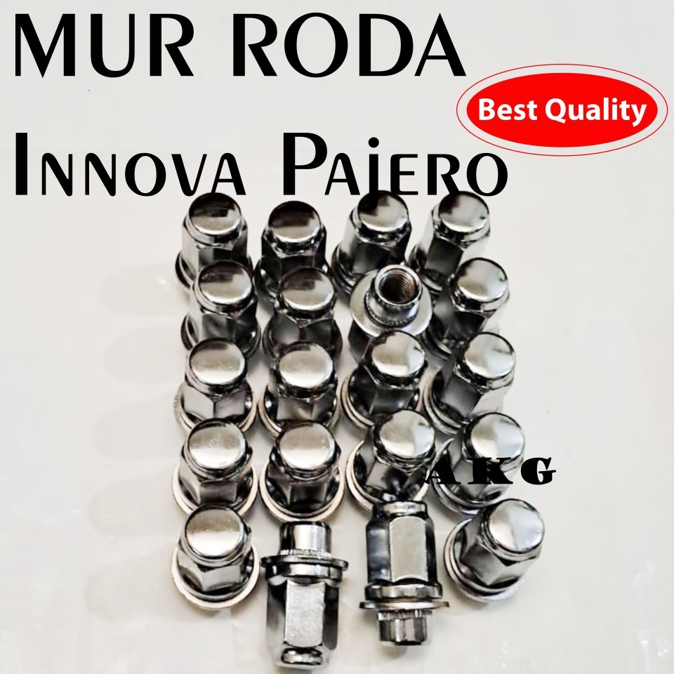 Jual [20 biji] NUT RACING - MUR RACING - MUR BAUT RODA INNOVA ...