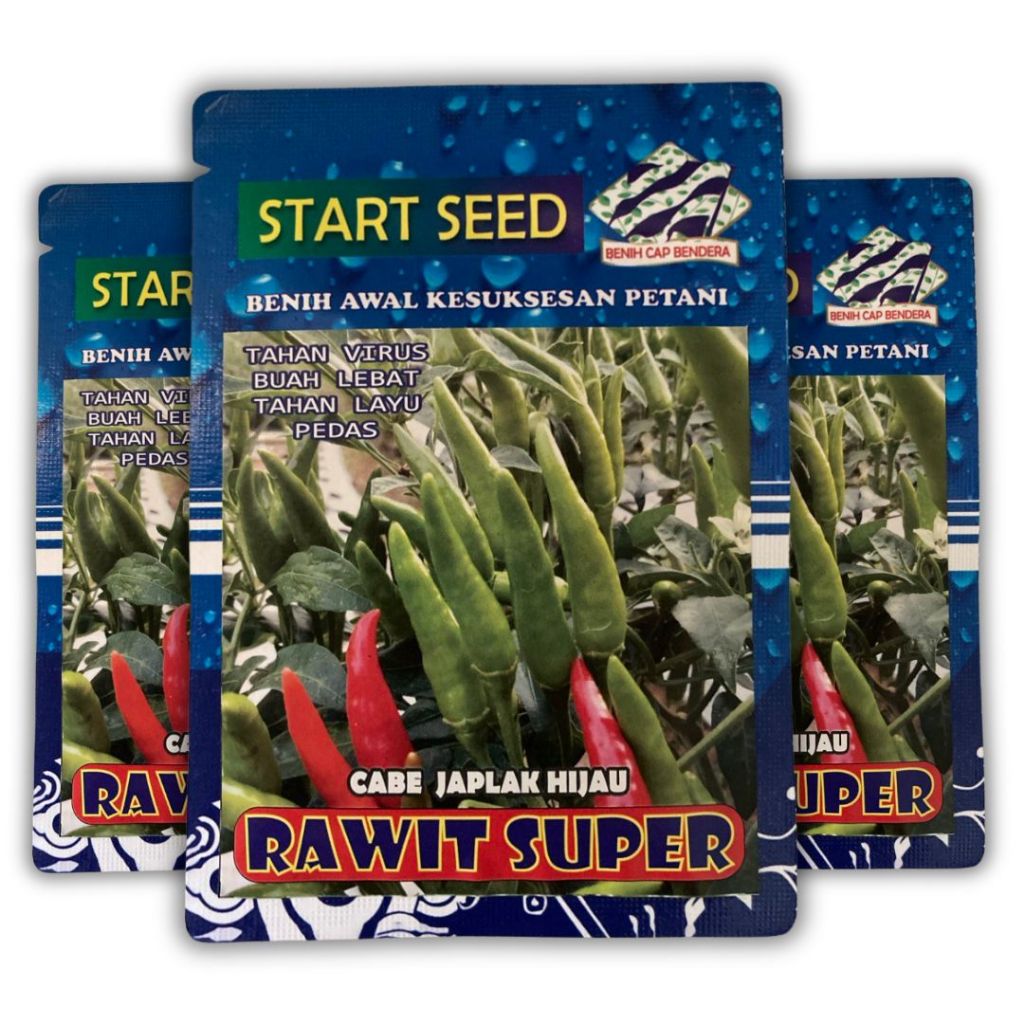 Jual Benih Cabe Rawit Japlak Hijau RAWIT SUPER isi 10 gram isi -+2000 ...