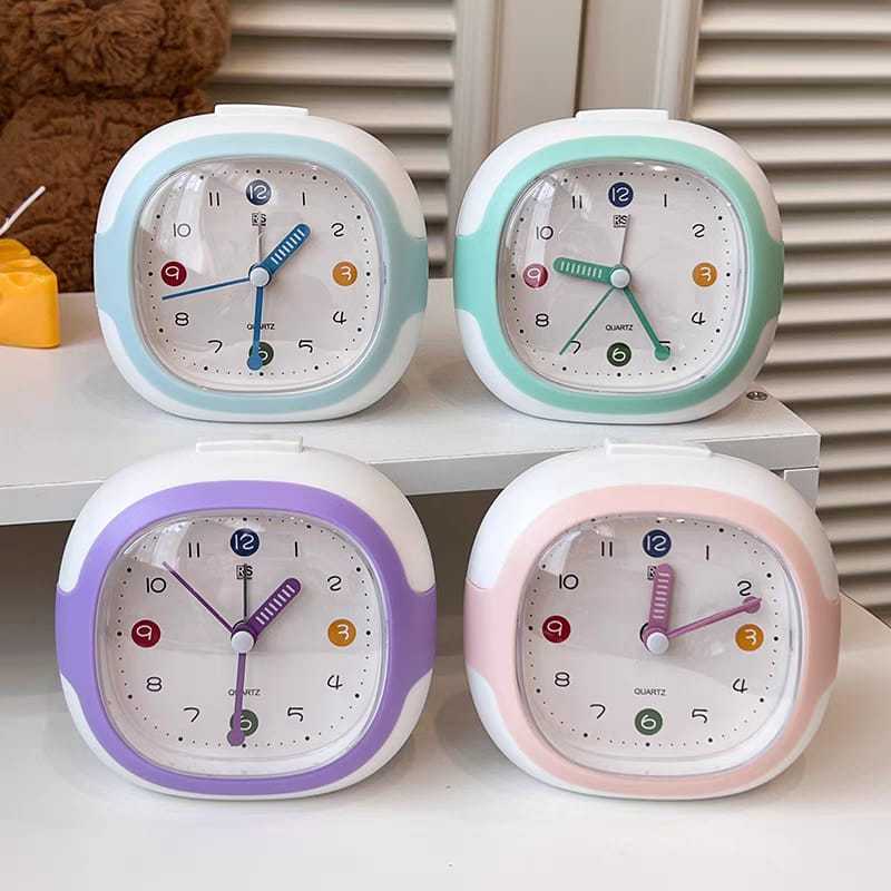 Jual Jam Weker Alarm RS 8119 Mini Jam Meja Mini dengan Alarm | Shopee ...