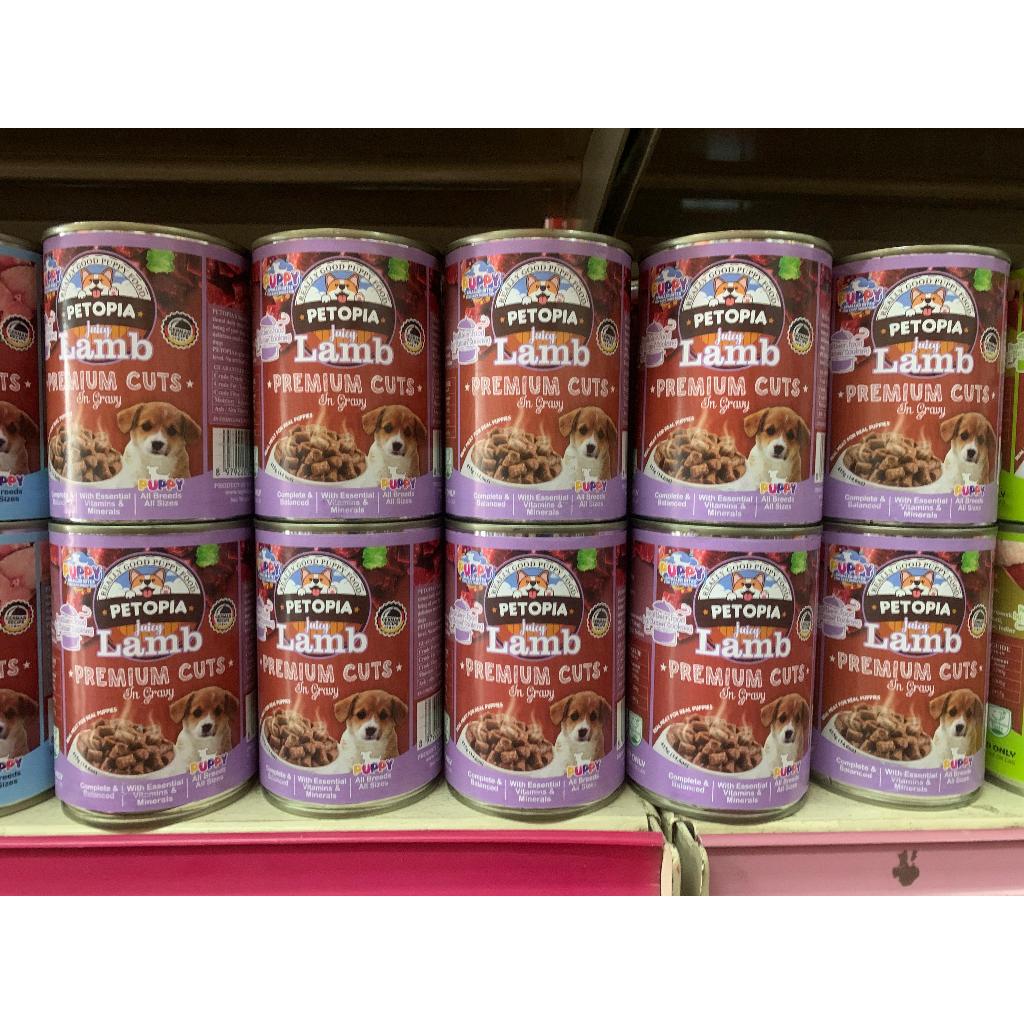 Jual PETOPIA PUPPY LAMB MAKANAN KALENG | Shopee Indonesia