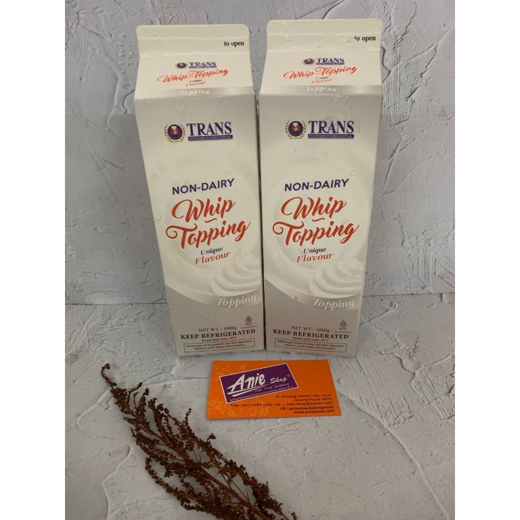 Jual Trans whipping Cream silver 1 liter/krim nabati cair merk trans 1 ...