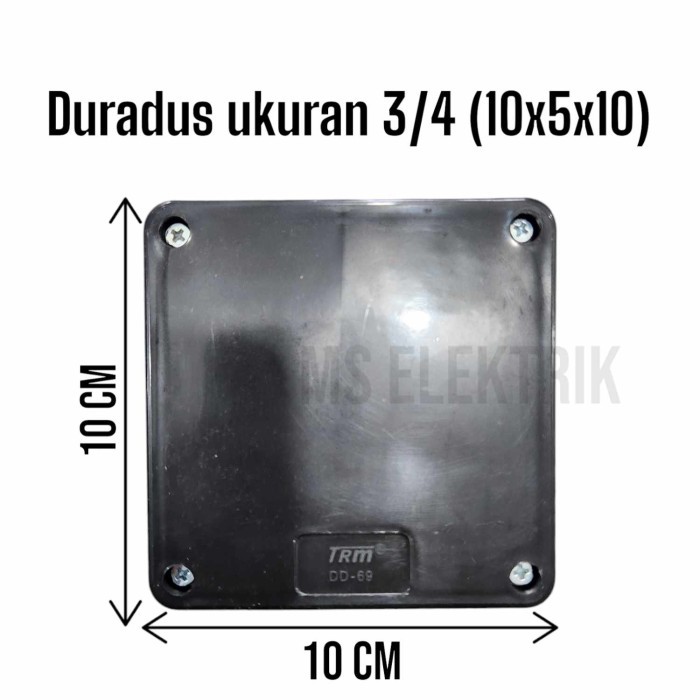 Jual Duradus / Doradus Kotak / Junction Box Ukuran 3/4 ( 10x5x10 ...